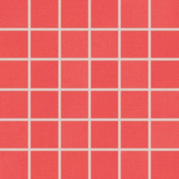 Rako Tendence WDM06053 mozaika 4,7x4,7 červená 1 set