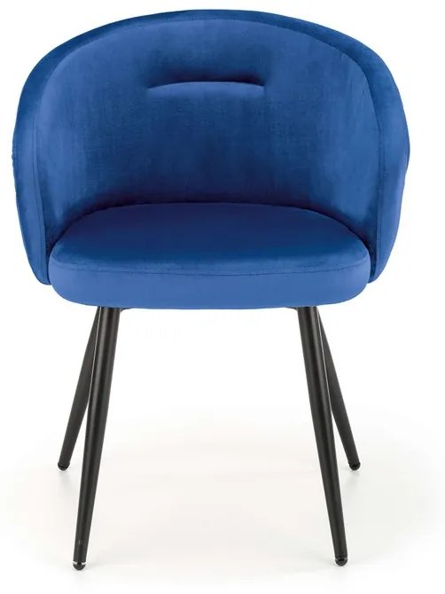 Halmar Jídelní židle K430 - modrá