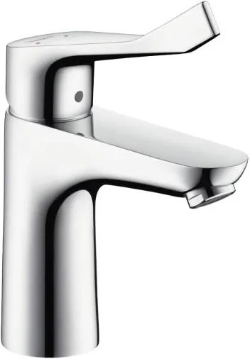 Hansgrohe Focus E2 - Páková umyvadlová baterie 100 s odtokovou soupravou s táhlem, chrom 31911000