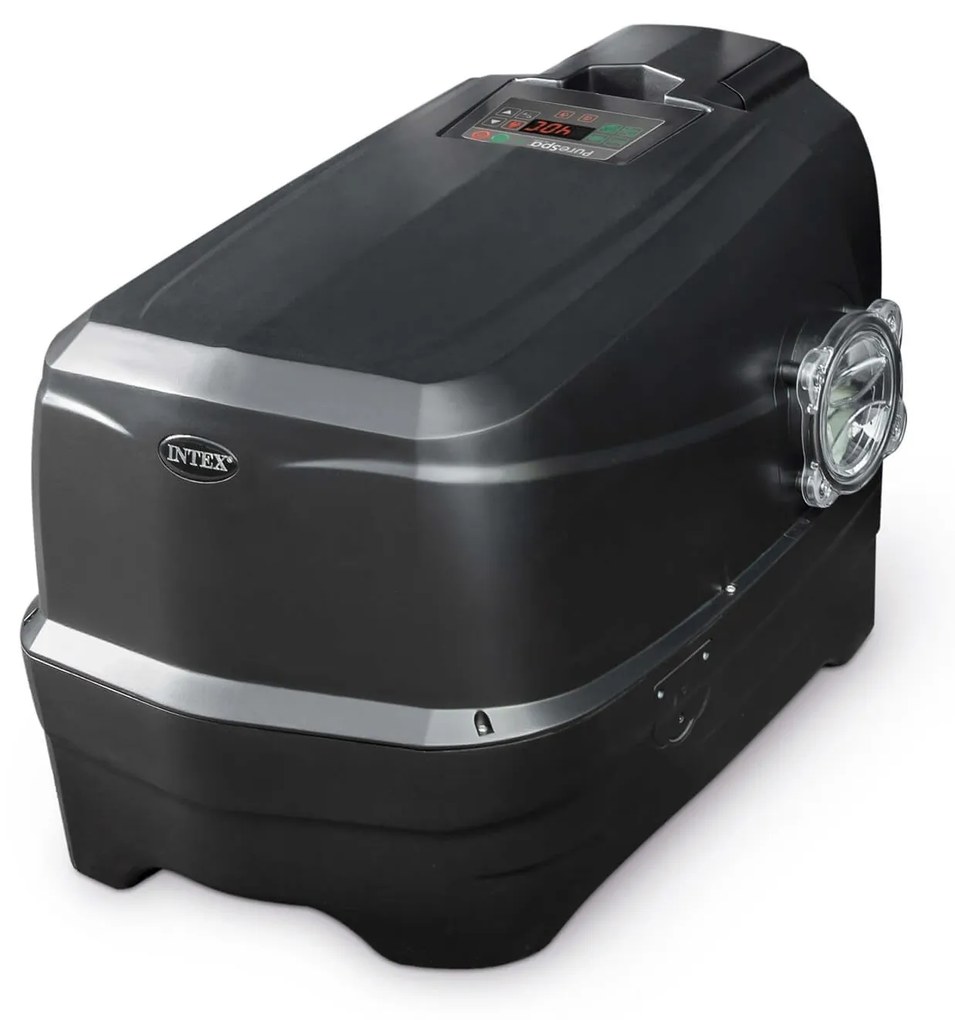 Marimex | Vířivý bazén Pure Spa - Jet & Bubble Deluxe HWS 4 + Solární sprcha UNO 35 l hliníková s LED světlem | 19900164
