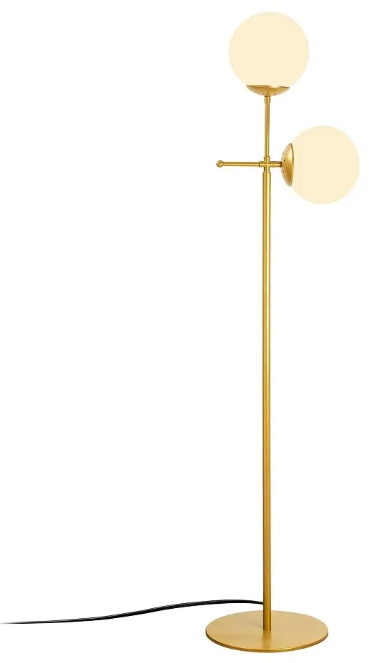 Designová stojanová lampa Parisa 174 cm zlatá