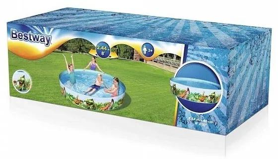 Venkovní bazén BESTWAY DINOSAURUS 244 x 46 cm