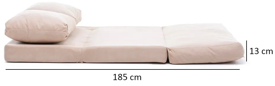 Hanah Home Pohovka TAIDA krémová 859FTN1268