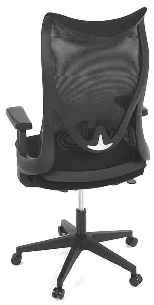Ergonomická kancelářská židle SOSA - černá síťovina Barva: černá