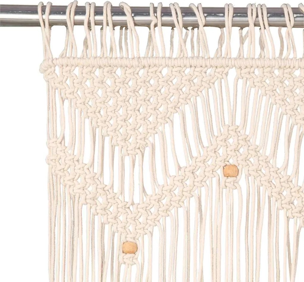 Macrame závěs 140 x 240 cm bavlna 133908