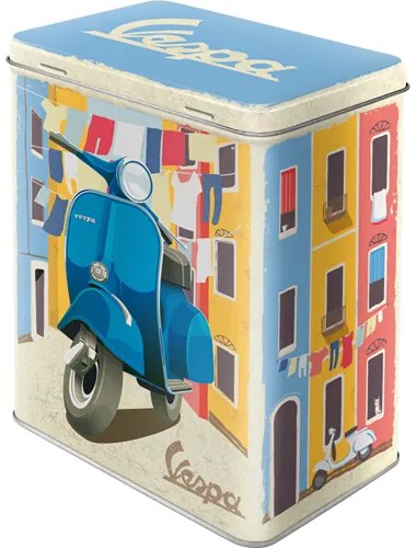 Postershop Plechová dóza L - Vespa (Italian Laundry) 3l