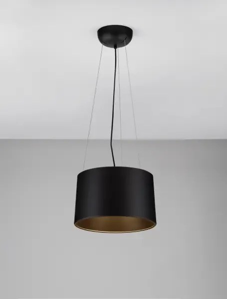LED černé moderní svítidlo Atil