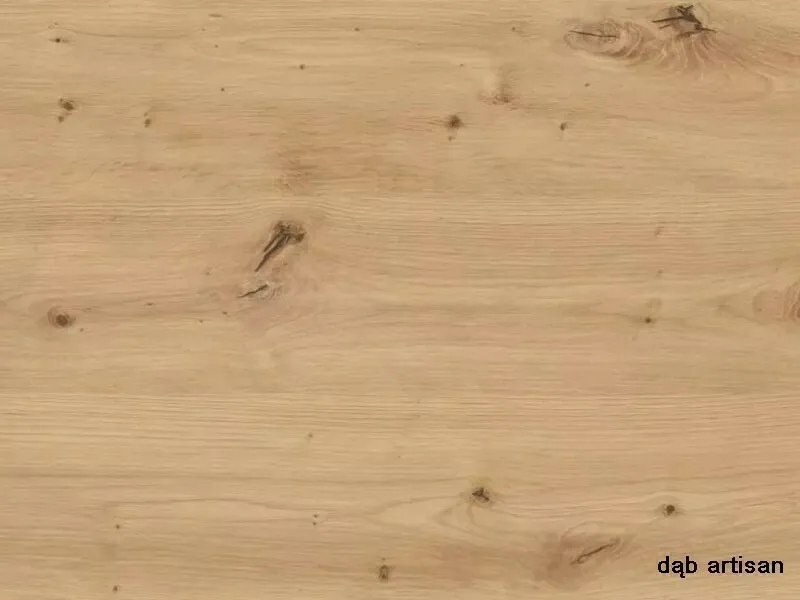 Jídelní stůl Adam 90 cm dub artisan/černý