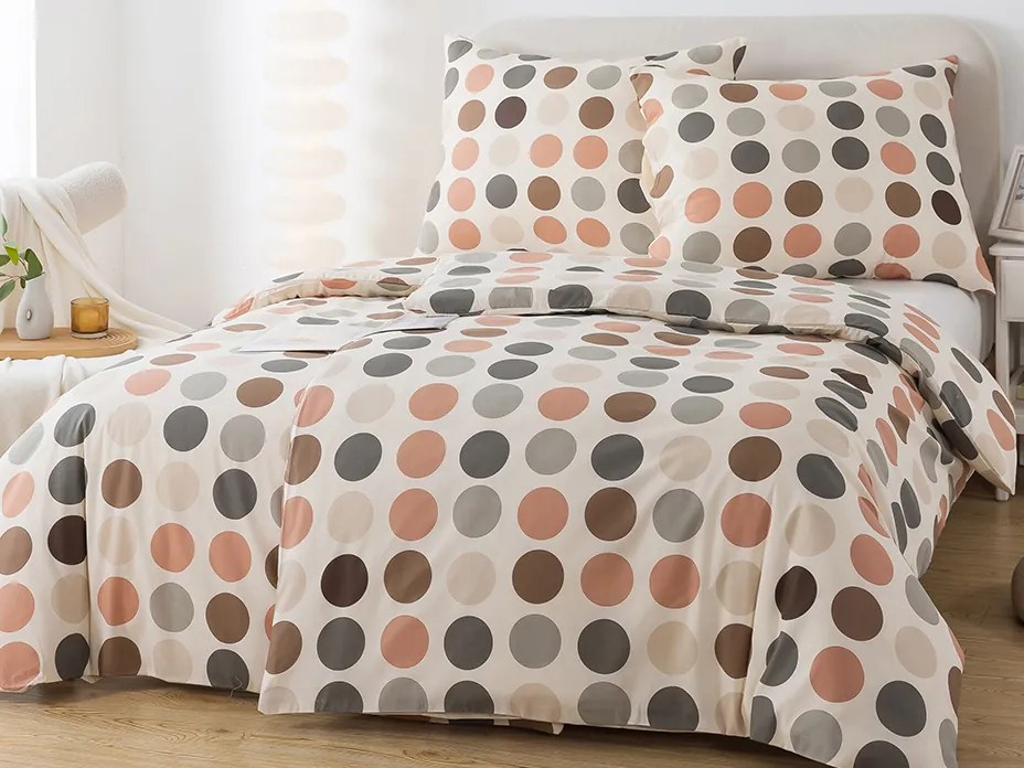 XPOSE® Bavlněné povlečení POLKA na dvě lůžka