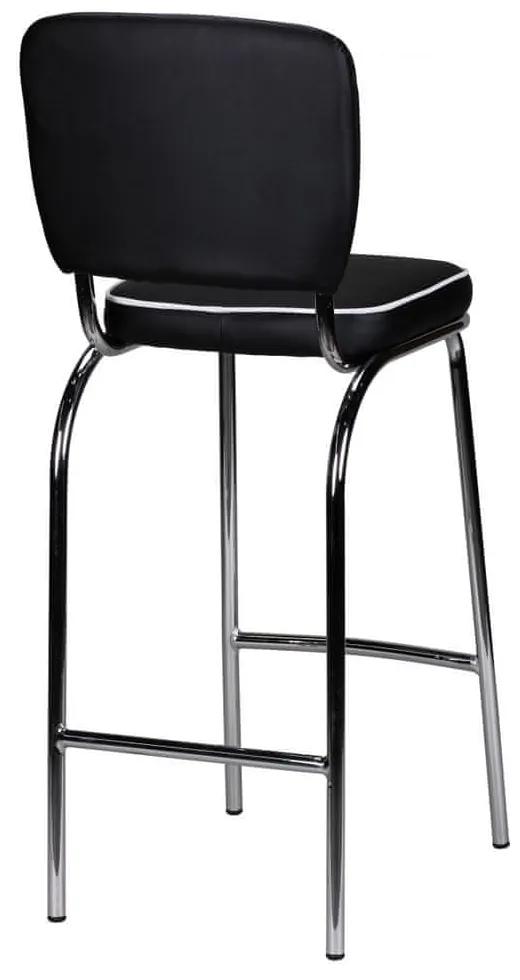 Bruxxi Barová židle Elvis, černá