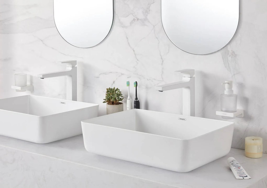 Hansgrohe Metropol, vysoká umyvadlová baterie, s výpustí Push-Open, chromová, 32512000