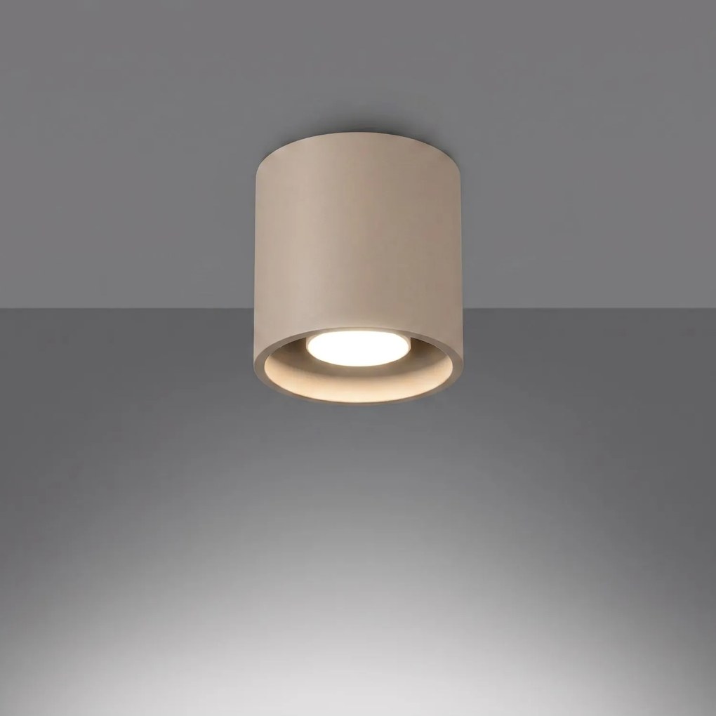 Sollux Lighting Stropní svítidlo ORBIS 1 taupe