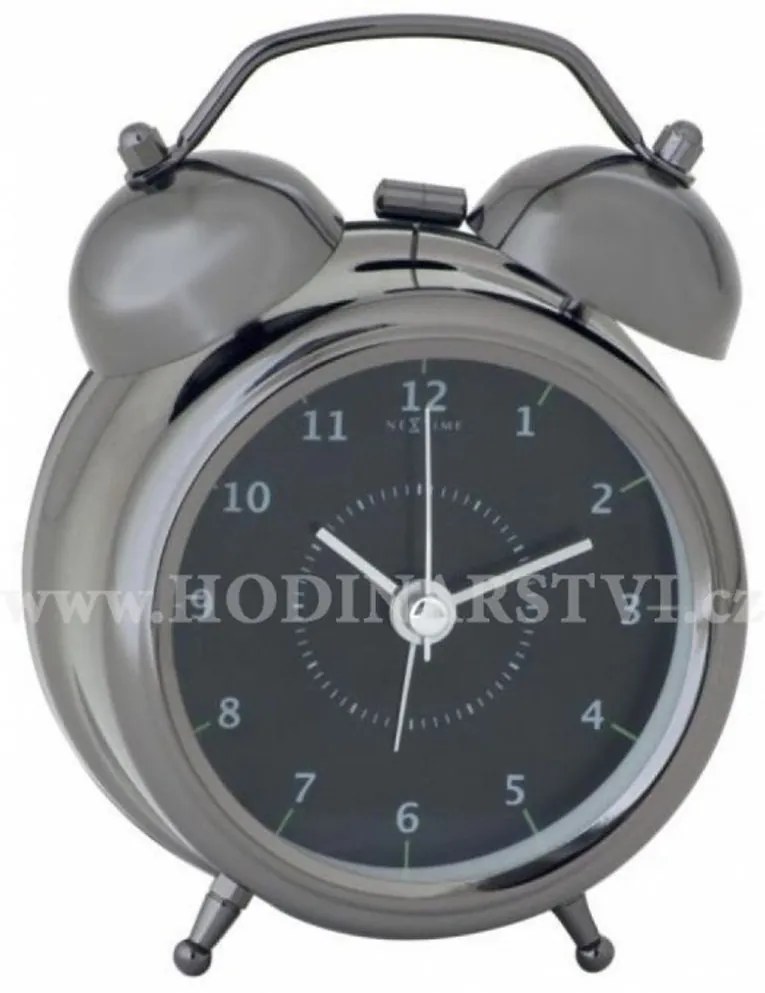 Budík NEXTIME 5111zw 9cm Wake-up