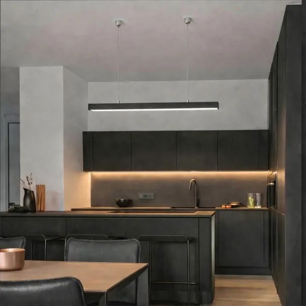 Brilagi- LED Závěs. svít. FULLDAY LED/20/30/40W/230V 2700/4000/6000K 120cm černá