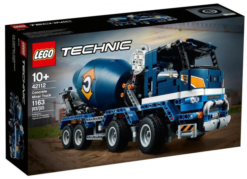 Lego stavebnice lego technic 42112 náklaďák s míchačkou na beton