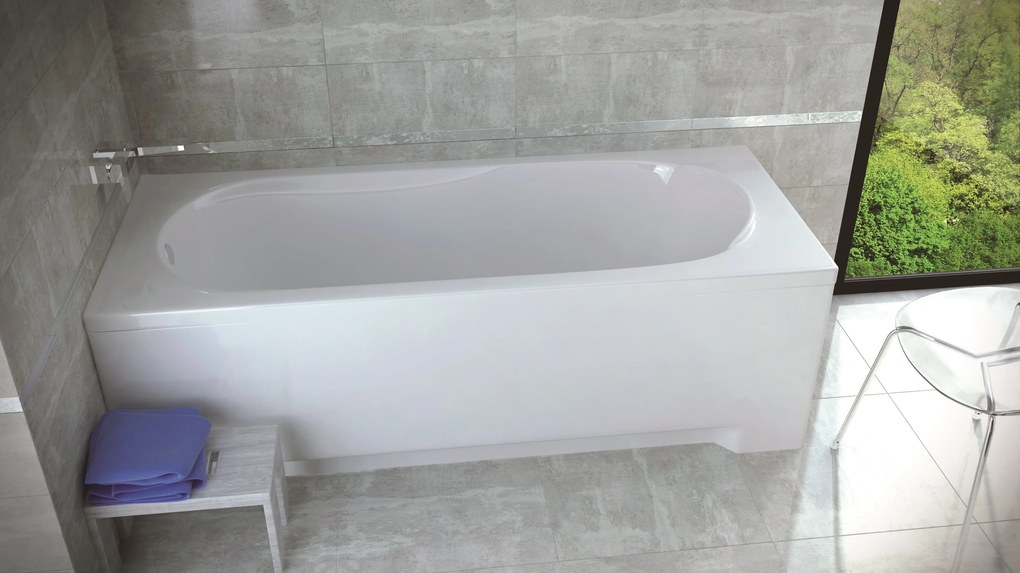 Besco VINDOBONA 170 x 70 cm OLVVIN17+OLVPINOZ vana vč. nožiček