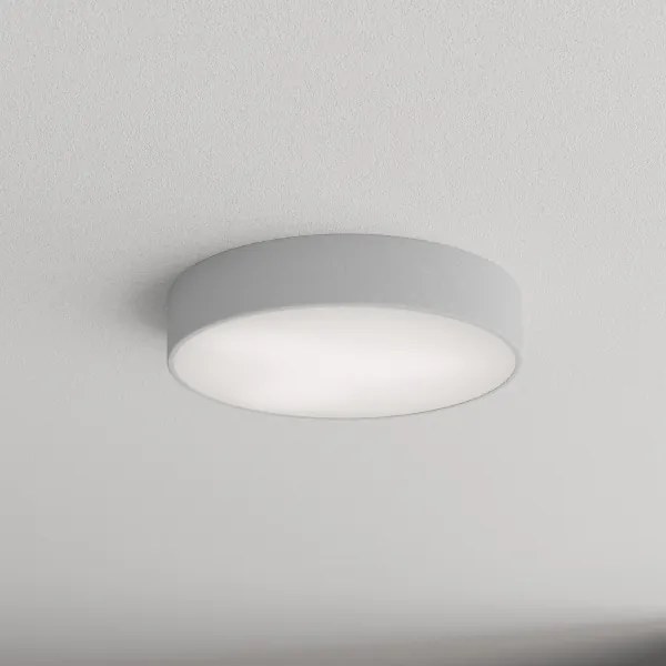 Koupelnové stropní svítidlo se senzorem CLEO 3xE27/24W/230V pr. 40 cm šedá IP54