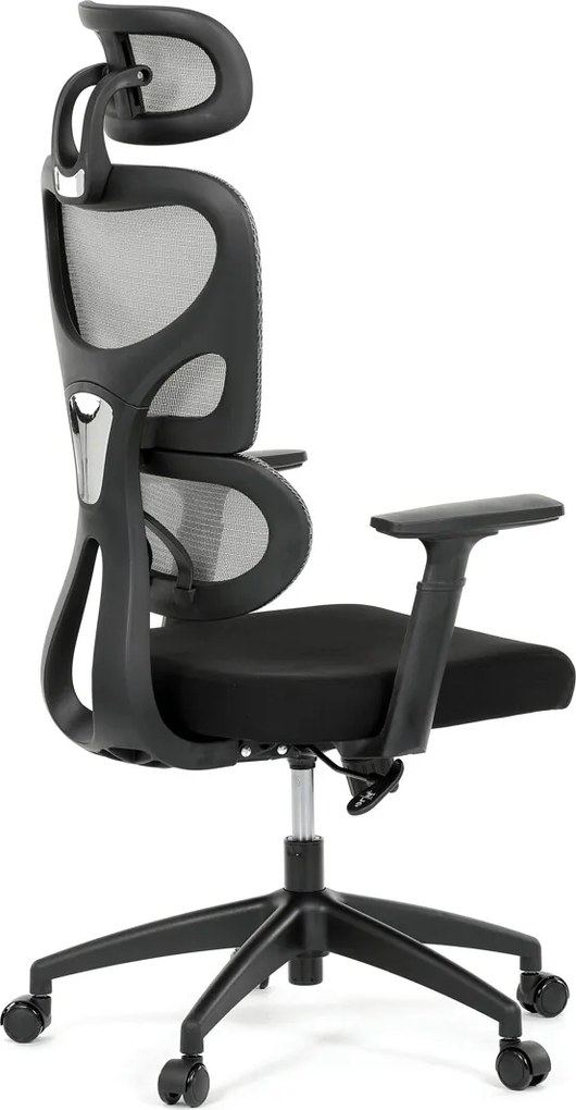 Ergonomická kancelářská židle LEXON - šedá síťovina