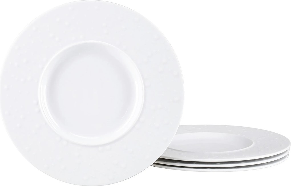 XXXLutz SADA GURMÁNSKÝCH TALÍŘŮ 4 ks porcelán keramika 4dílné Creatable - Kolekce nádobí - 007768075401