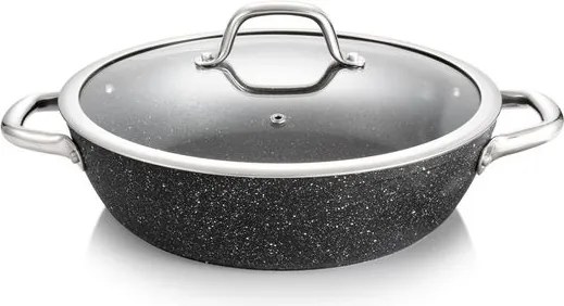 TESCOMA Pánev hluboká PRESIDENT Stone s poklicí ø 28 cm