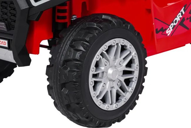 Elektrická čtyřkolka Quad Sport TX 4×4 červená