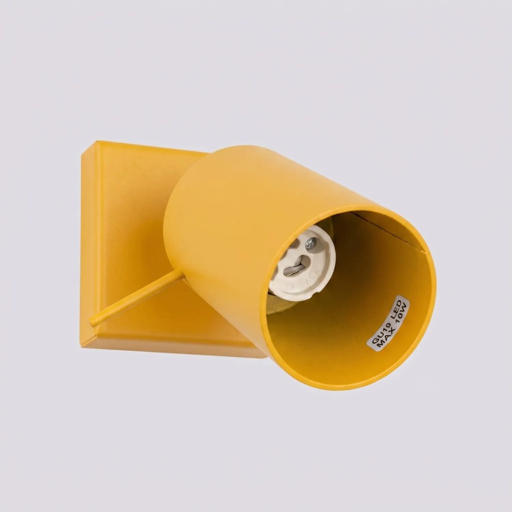 Sollux Lighting Nástěnné svítidlo RING žluté