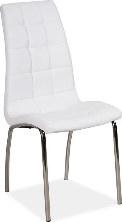 Casarredo Jídelní čalouněná židle H-104 bílá