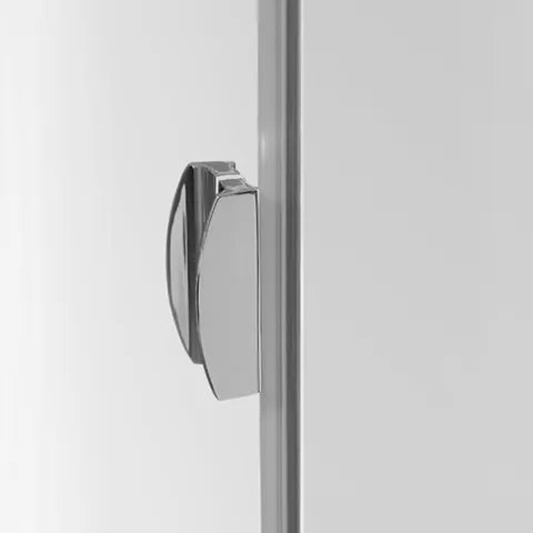 Roltechnik Outlet Sprchový kout obdélník MDO1+MB - otevírací dveře a pevná stěna Varianta: šířka dveří: 100 cm, šířka pevné stěny: 90 cm - (MDO1-100-MB90), Barva profilů a typ výplně: profily: brillant, výplň: transparent