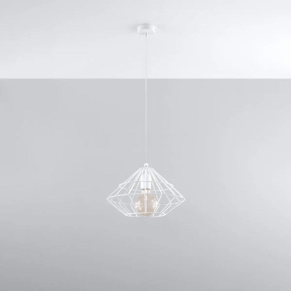 Sollux Lighting Závěsné svítidlo UMBERTO bílé