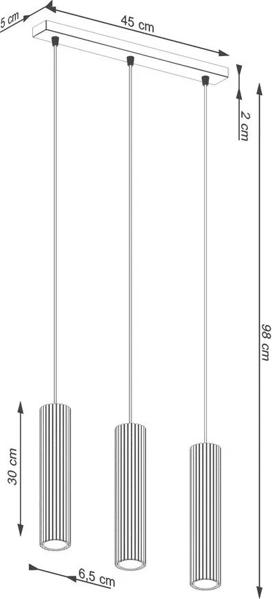 Taupe kovové závěsné svítidlo Gleam – Sollux