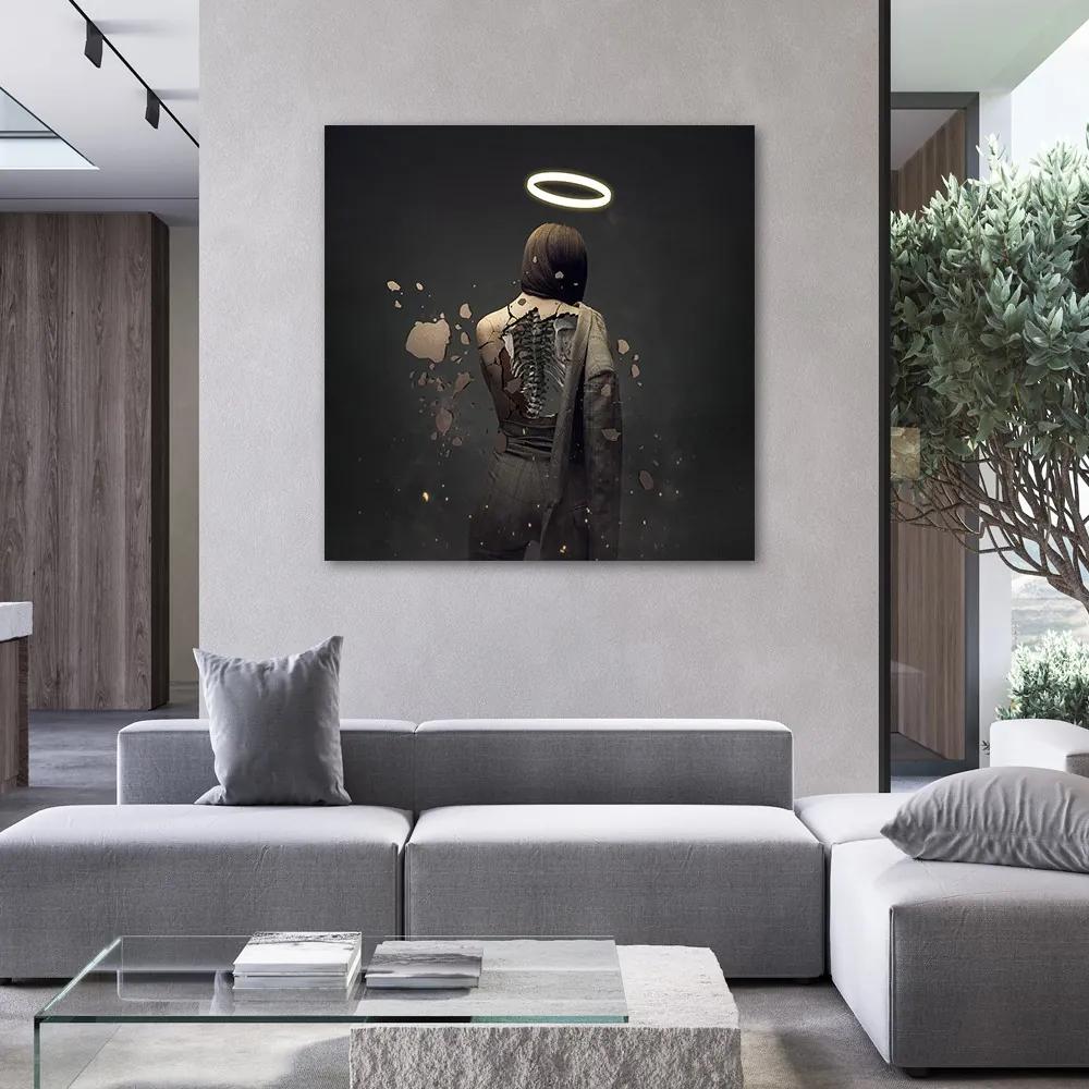 Gario Obraz na plátně Poslední nádech - Zehem Chong Rozměry: 30 x 30 cm