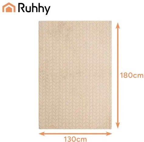 Elektrický vyhřívaná deka s regulací teploty 180x130 cm Ruhhy 26224, béžová