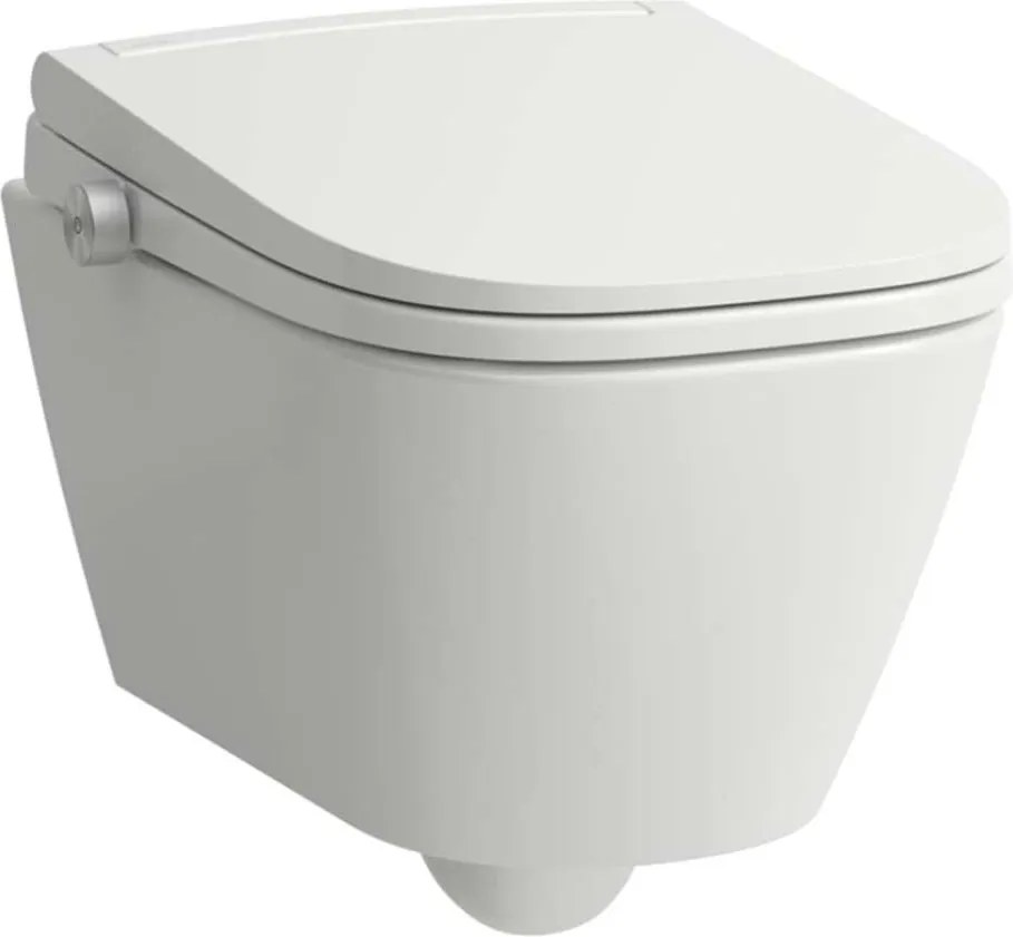 Laufen Cleanet Meda - Elektronický bidet s keramikou, závěsný, Rimless, SoftClose, bílá H604110000S002