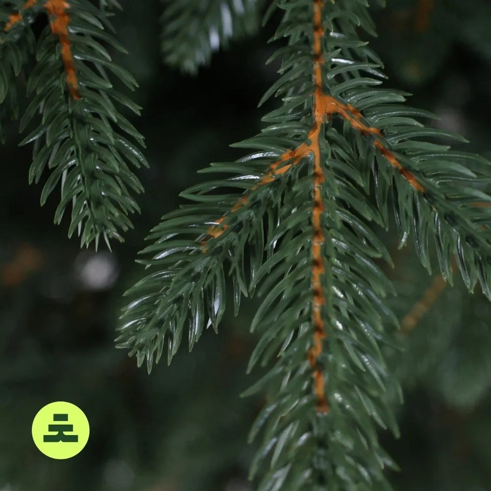 Umělý vánoční stromeček výška 180 cm Canadian Spruce 3D – Můj Stromeček