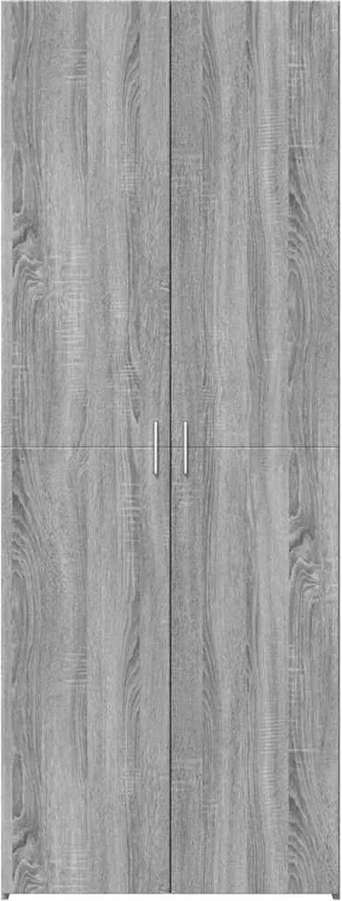 Skříň highboard šedá sonoma 70 x 42,5 x 185 cm kompozitní dřevo 3281425