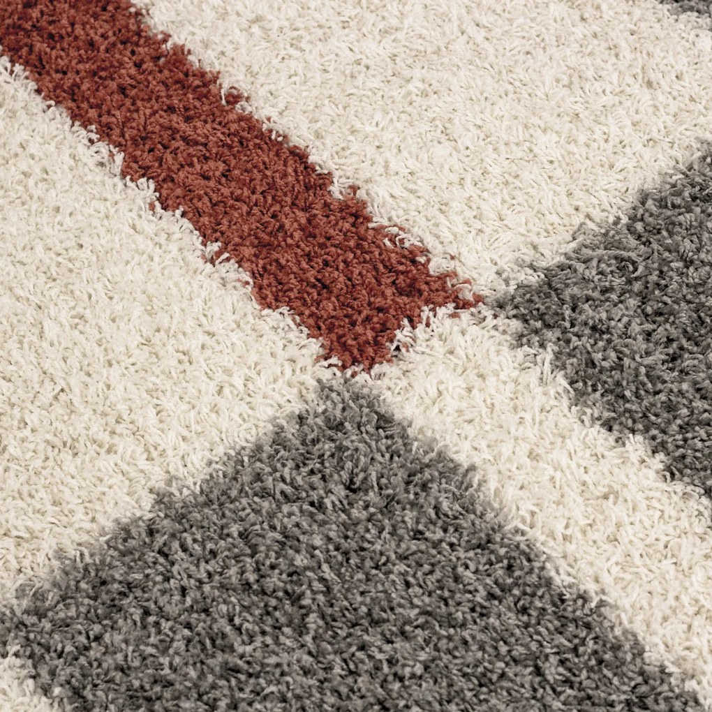Ayyildiz Kusový koberec GALA 2505, Terra Rozměr koberce: 120 cm KRUH