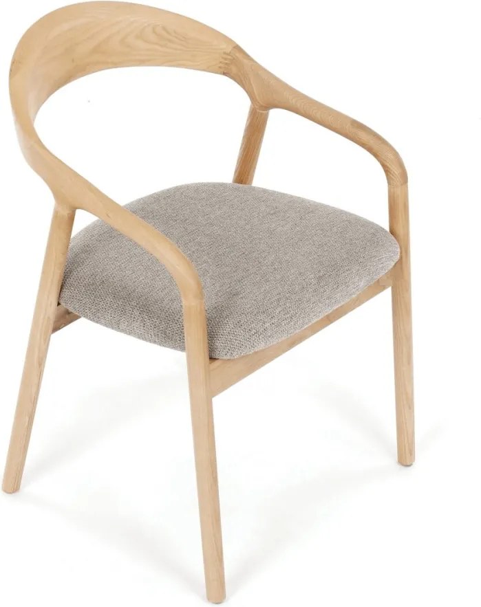 Jídelní židle DCH-V3202 CRM2, dřevo, přírodní (56 x 61) cm béžová