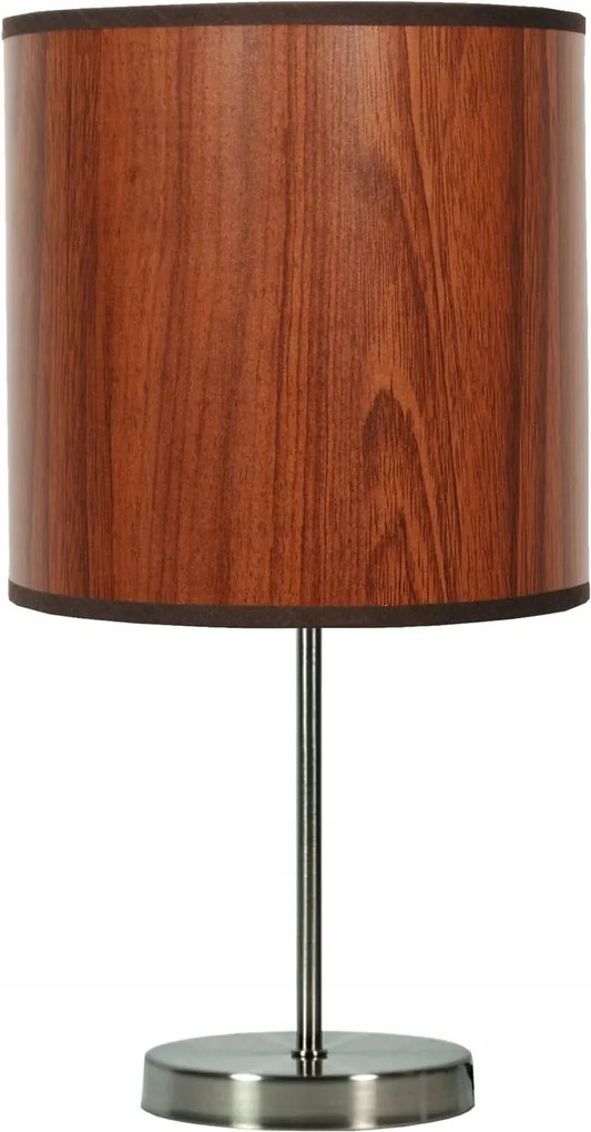 Stolní lampa Candellux Timber stříbrná