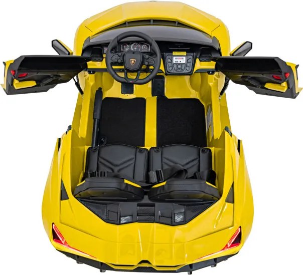 Elektrické autíčko Lamborghini Revuelto XL STRONG žluté