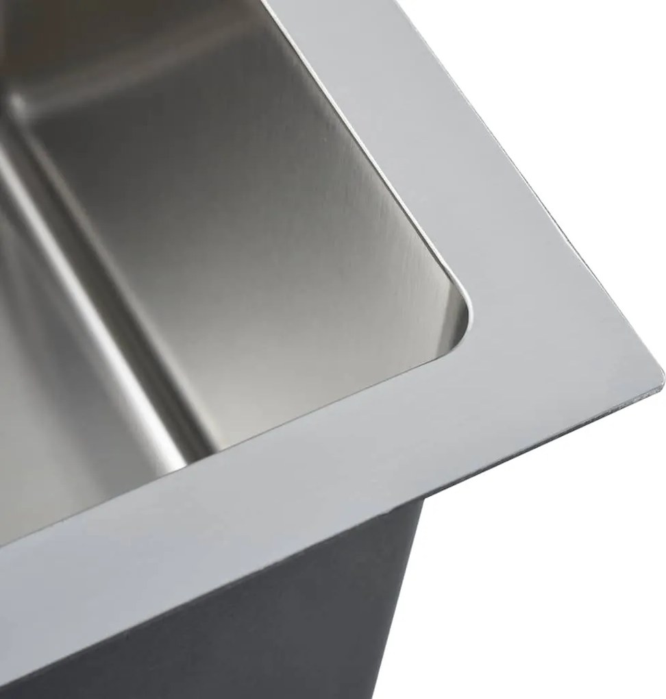 Ručně vyrobený kuchyňský dřez nerezová ocel 145078