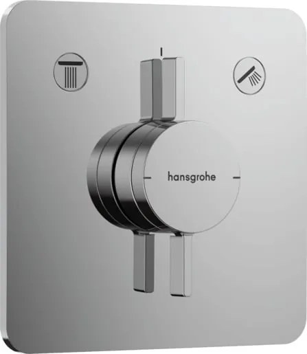 Hansgrohe DuoTurn Q sprchová a vanová baterie bez podomítkového tělesa chrom 75414000