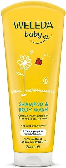 Weleda Měsíčkový mycí krém a šampon 200 ml