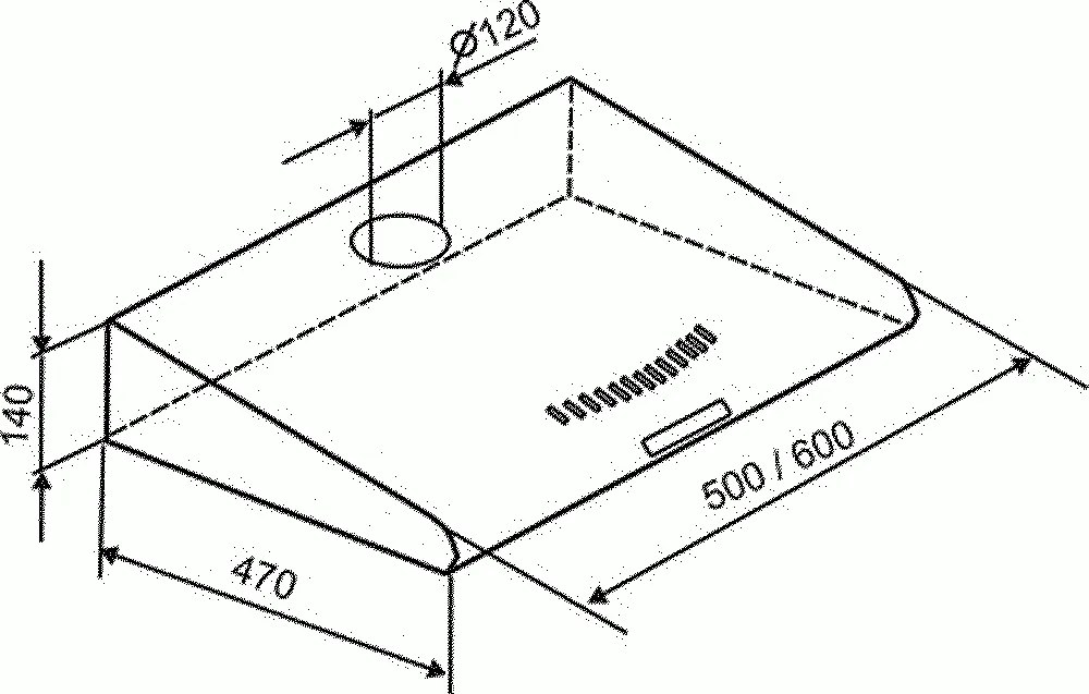 MORA OP 532 W Odsavač par  733544