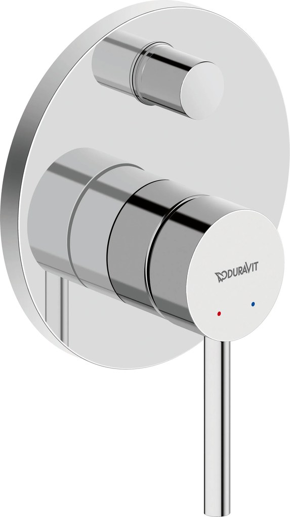 Duravit Circle skrytá jednopáková baterieChrom Lesk - 2 výstupy