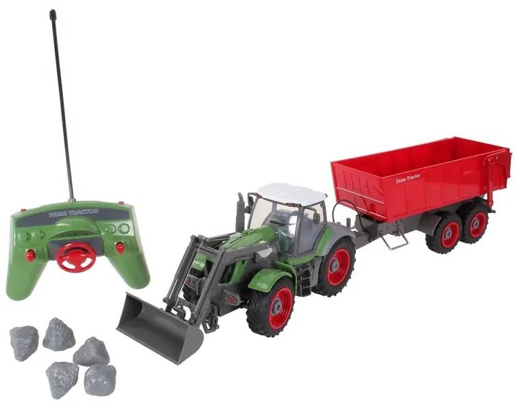 GNT RC Traktor FARM QY8301B Vlečka 1:28