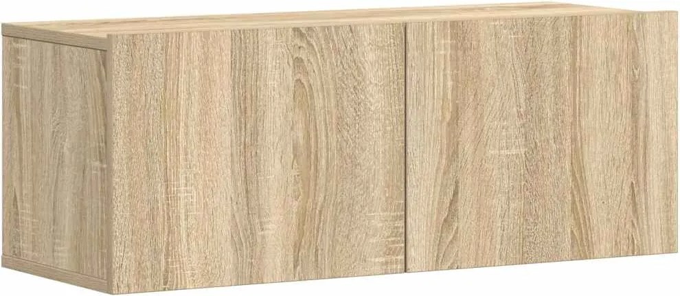 3dílný set TV skříněk dub sonoma kompozitní dřevo 3078969