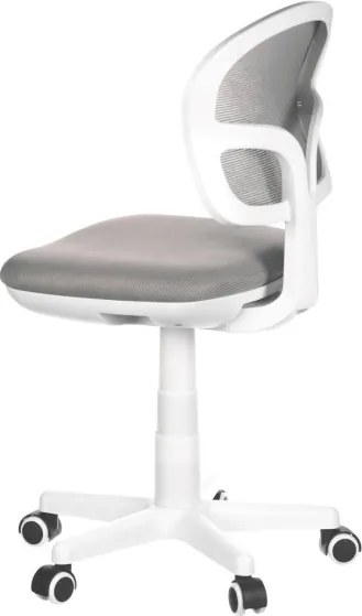 Dětská otočná židle šedá KA-C801 GREY