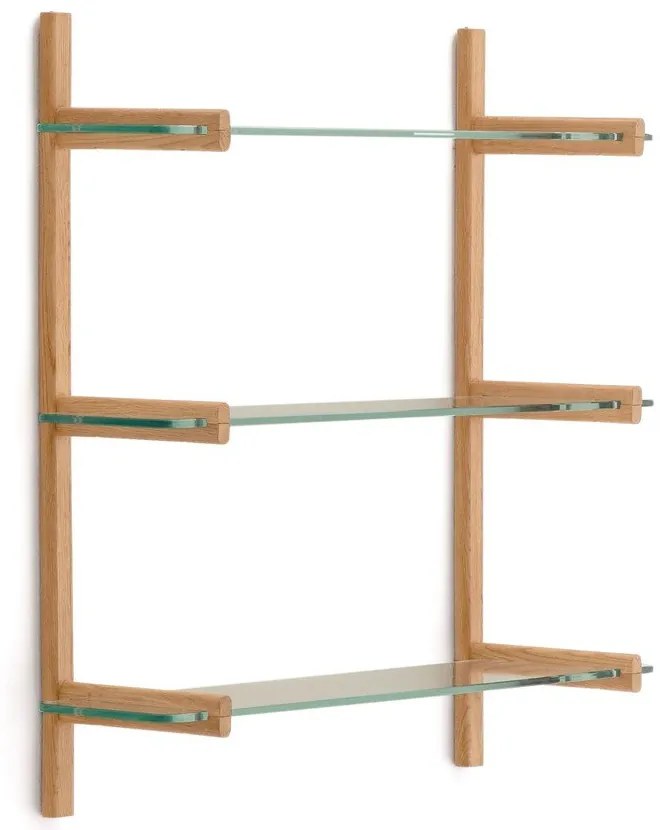Skleněná komponenta - police 3 ks 90x1 cm Sitra – Kave Home
