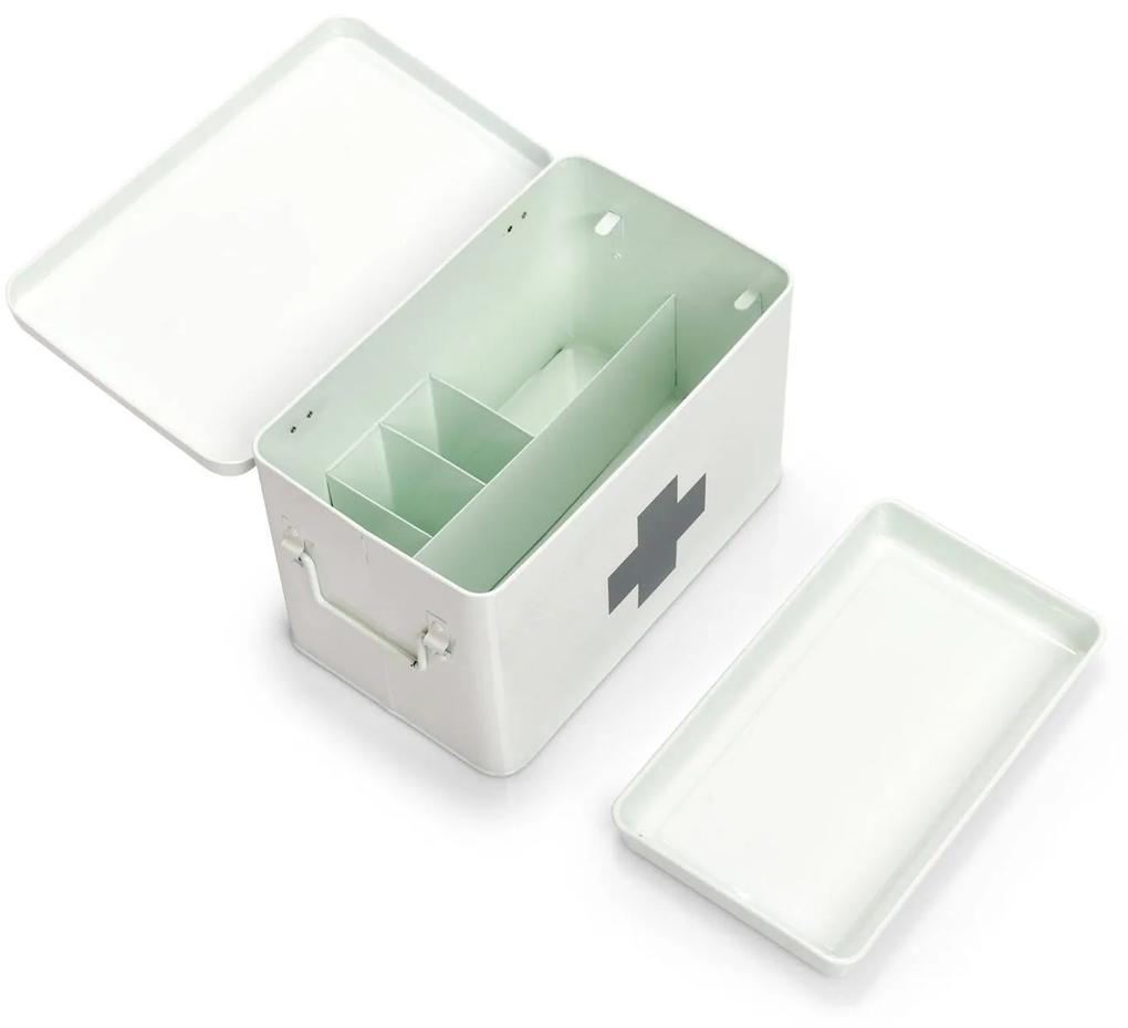Skříňka na léky v bílé barvě, 32 x 20 x 20 cm, ZELLER