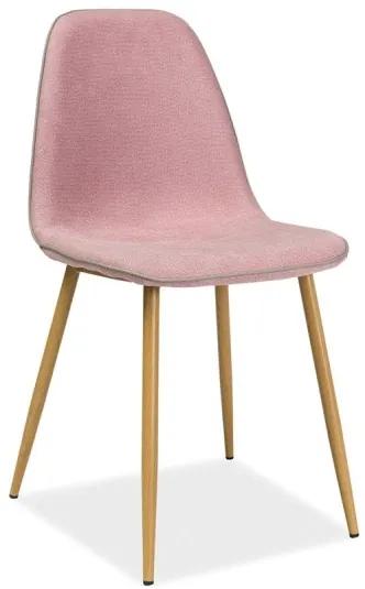 Casarredo Jídelní židle DUAL růžová
